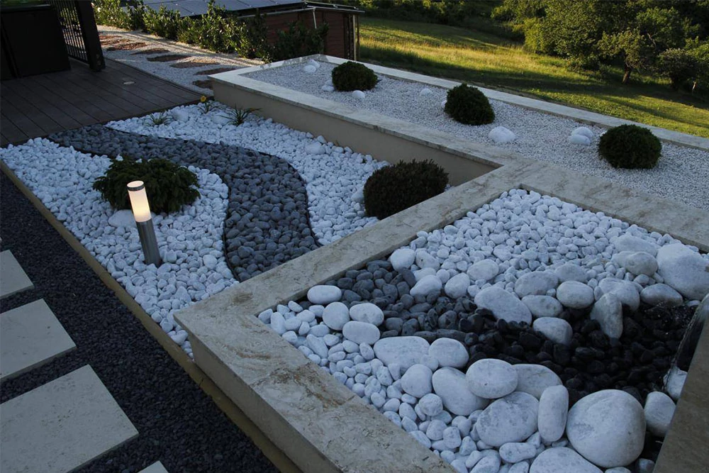 Nero Ebano Díszkavics, fekete (40-60 mm) (1100 ml)