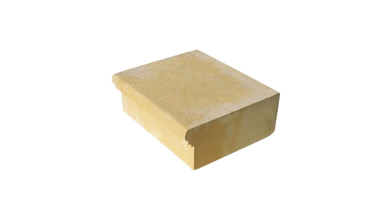 Bradstone Travero lépcsőelem, homokkő, semmelrock (40 x 35 x 15 cm)