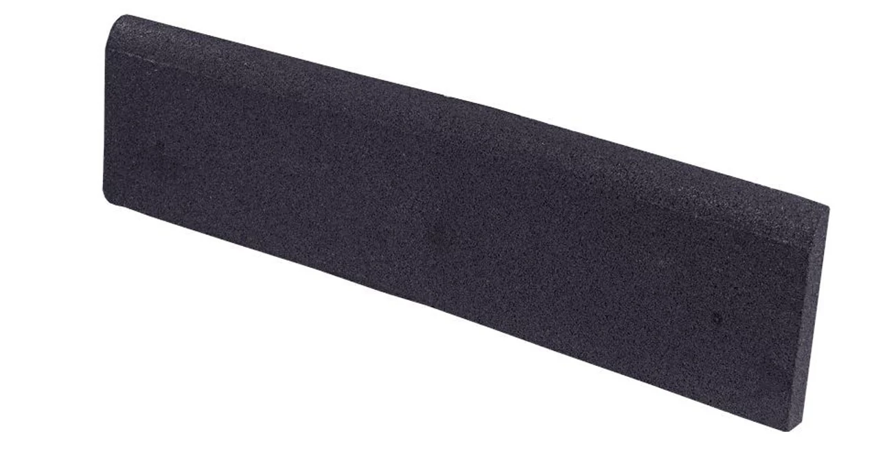 GUMILAP SZEGÉLY, FEKETE (4X25X100CM) - Gumilapok - Kőburkolat - Babó ...